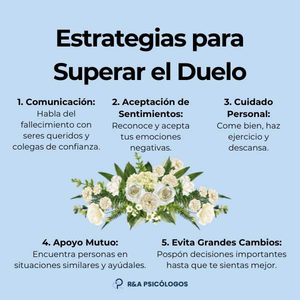 Cómo superar el duelo por la pérdida de un ser querido | R&A Psicólogos