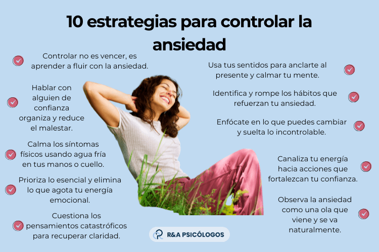 Cómo Controlar la Ansiedad: 10 Estrategias Efectivas